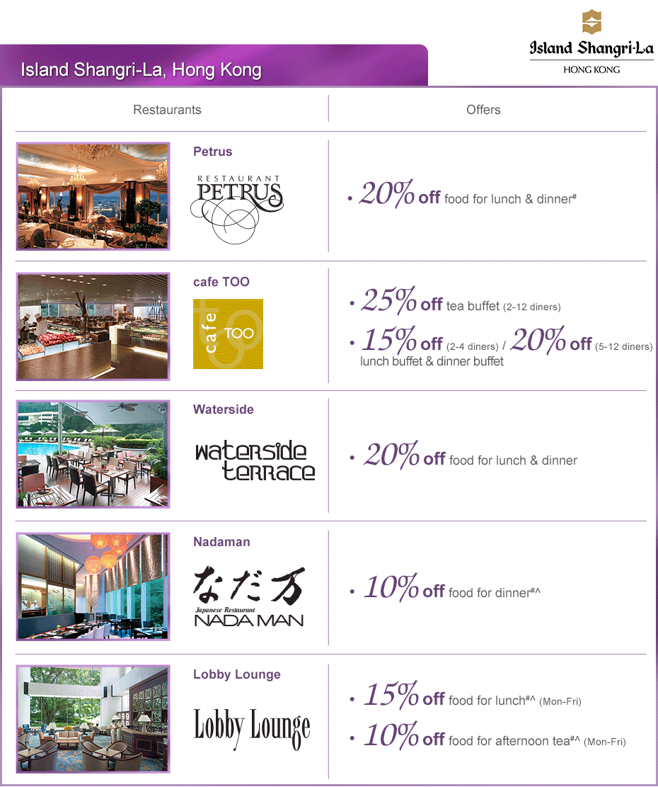 Hang Seng Credit Card Wow Dining Offers - Relish gourmet delights in style